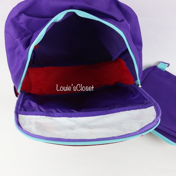 Disney | Accessories | Disney Princess Elena 6 In Backpack W Lunch Box ...